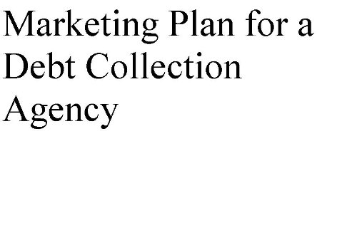 Marketing and Growth Strategies for a Debt Collection Agency ...