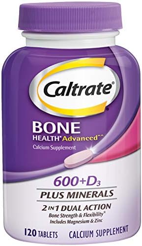 Amazon.com: Caltrate 600+D3 Plus Minerals Calcium and Vitamin D ...