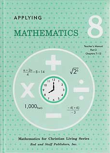 Applying Mathematics Grade 8 Math Teacher's Manual Part 2: Rod and ...
