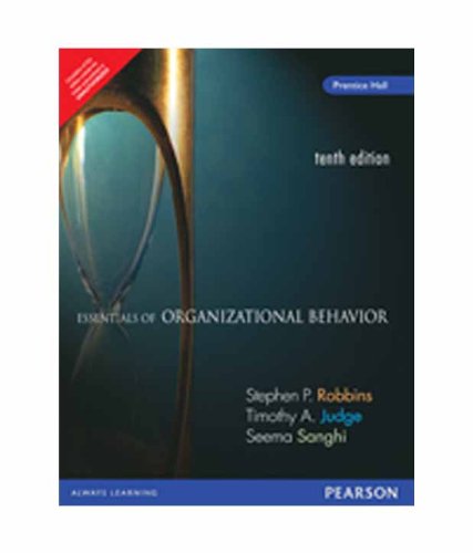 Essentials of Organizational Behavior International Edition: Stephen P ...