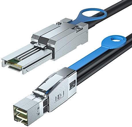 Amazon.com: StarTech.com 2m External Mini SAS Cable - Serial Attached ...