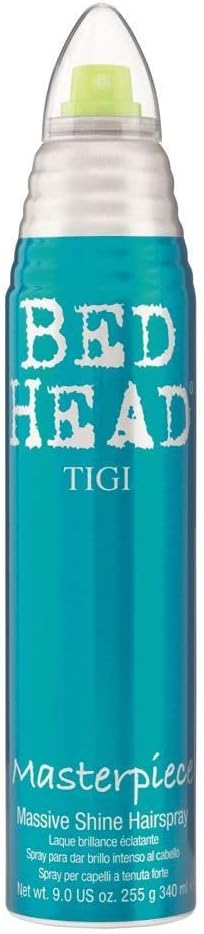 Amazon.com : Tigi Bed Head Masterpiece Massive Shine Hairspray, 9.5 ...