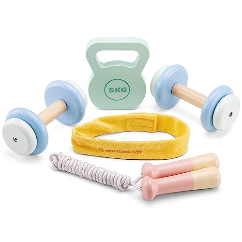 New Classic Toys Wooden fitness set – BigaMart