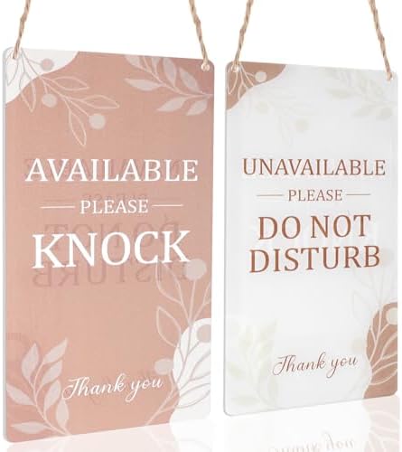 Amazon.com : Qianyu Putuo Decor Please Do Not Disturb Sign Available ...