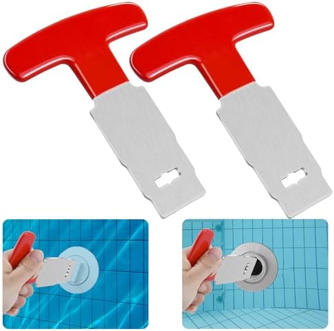 Amazon.com: Feoang 2PCS Pool Plug Removal Tool-Metal Pool Spa Jet ...