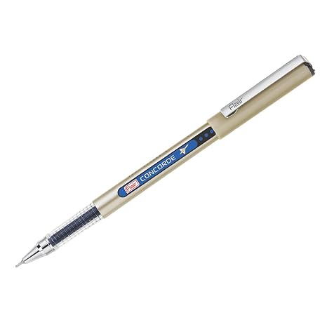 FLAIR Concorde Gel Pen Box Pack | Diamond Tip With Waterproof Gel Ink ...