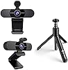 Amazon.com: EMEET 1080P Webcam with Microphone, C960 Web Camera, 2 Mics ...