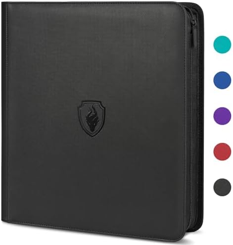 Amazon.com: Vault X 12 Pocket Trading Card Strap Binder, 480 cards ...