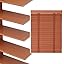 Amazon.com: HIAPES Customizable Wood Blinds for Indoor Windows ...