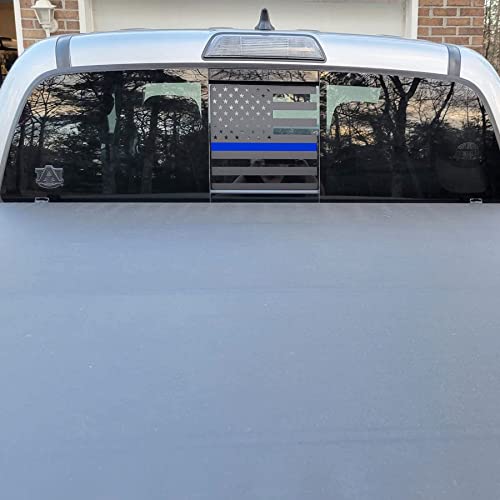 Snapklik.com : Zxiaochun Rear Middle Window American Flag Decal For ...