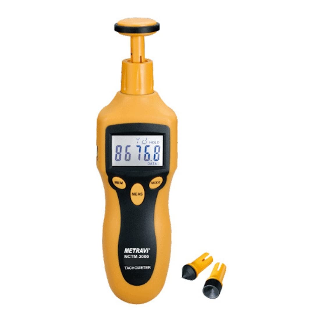 Metravi NCTM-2000 Contact & Non-contact combined Digital Tachometer ...