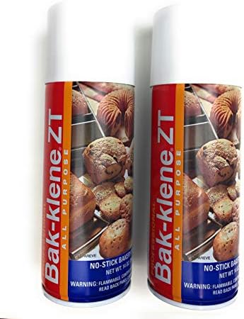 Amazon.com: Bak-Klene ZT All Purpose Release Spray - Baking Spray ...