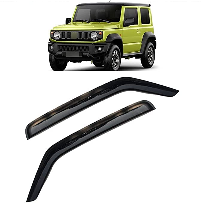 Buy Wind RAIN Sun Window Guard DEFLECTORS for Suzuki Jimny 2005-2022 ...