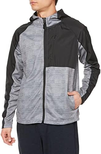 Amazon | [カブシキガイシャ アローズ] ジャケット ドライメッシュ ストレッチ切替フードジャケット メンズ 6R295/TW21 ...
