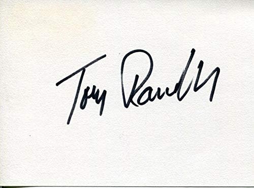 Tony Randall The Odd Couple Pillow Talk Gremlins 2 Signed Autograph ...