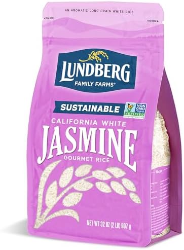 Amazon.com : Royal White Jasmine Rice, Thai Hom Mali, 2 Pound : Grocery ...