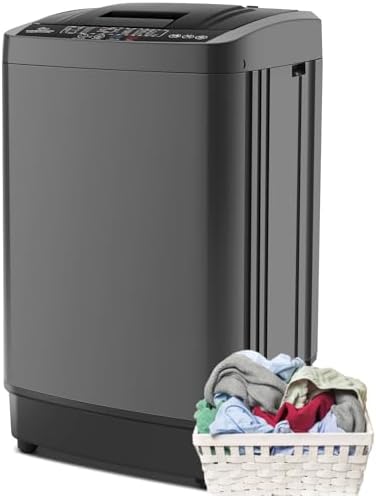 Amazon.com: Nictemaw 17.8 Lbs Portable Washing Machine, 2.4 Cu.ft Full ...
