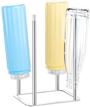 Amazon.com: Water Bottle Drying Rack, Stainless Steel Bottle Dryer Rack ...