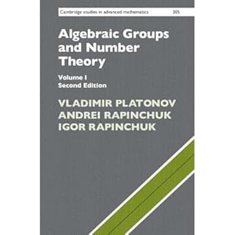 Amazon | Algebraic Groups and Number Theory: Volume 1 (Cambridge Studies in Advanced Mathematics ...