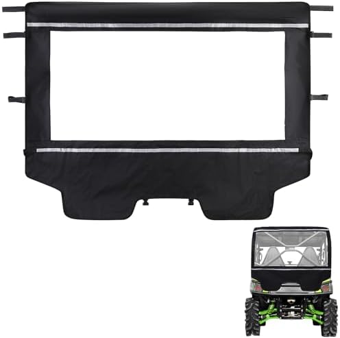 Amazon.com: Teryx 800 4 UTV Rear Window, QYMOTO Soft UTV Rear ...