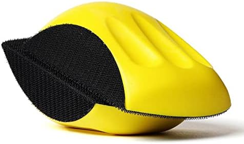 HOMESOM 1PC 6" Hand Sanding Block Hook & Loop Backing Pad Sandpaper ...