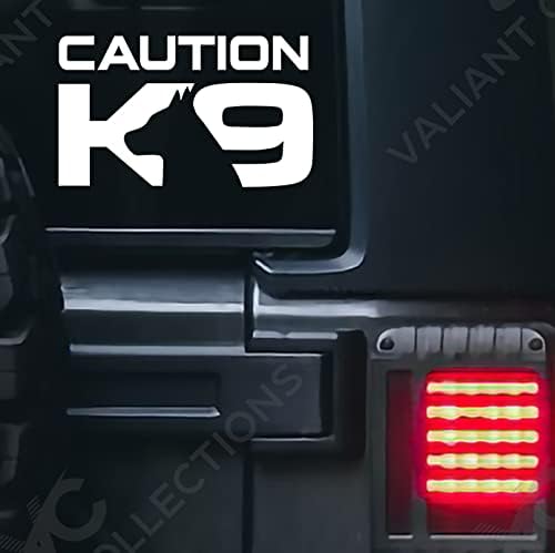 Amazon.com: Caution K-9 Stay Back 6" Vinyl Sticker Decal *F79 Canine ...
