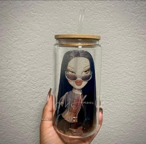 Amazon.com: Clear Glossy Personalized Cups | Cups with pictures ...