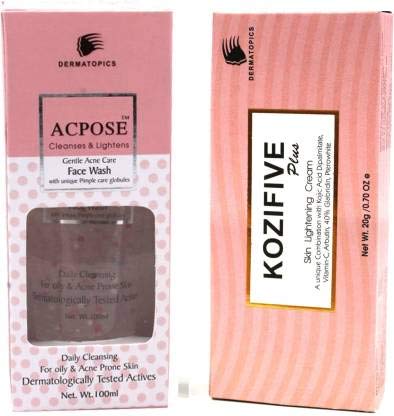 Acpose Acne Care Face Wash Kozifive Plus Cream : Amazon.in: Beauty