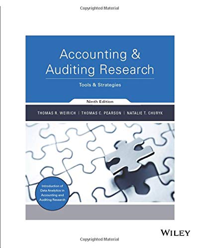 Amazon.com: Accounting & Auditing Research: Tools & Strategies, 9th ...