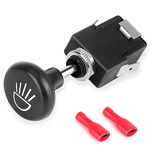Snapklik.com : 10L0L Universal Golf Cart Headlight Push Pull Switch For ...