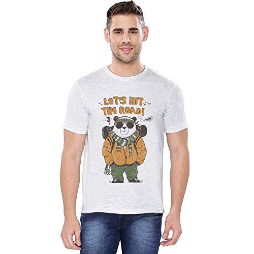 Buy The Souled Store Men's Printed Regular fit T-Shirt (77521-S ...