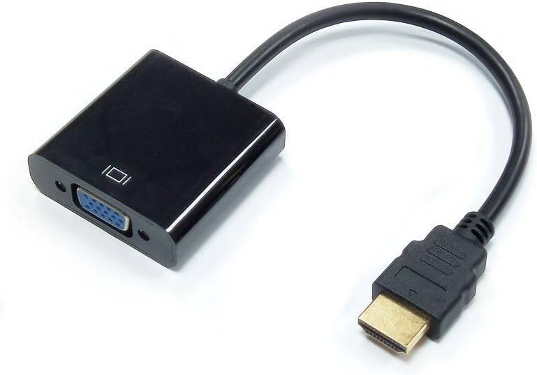 YIIFELL HDMI auf VGA, 1080P HDMI zu VGA Adapter für Computer, Desktop ...