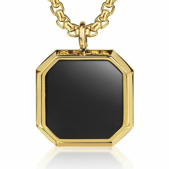 Buy Oscar Men's Jewellery Gold Chain For Men Boys Geometric Stainless ...