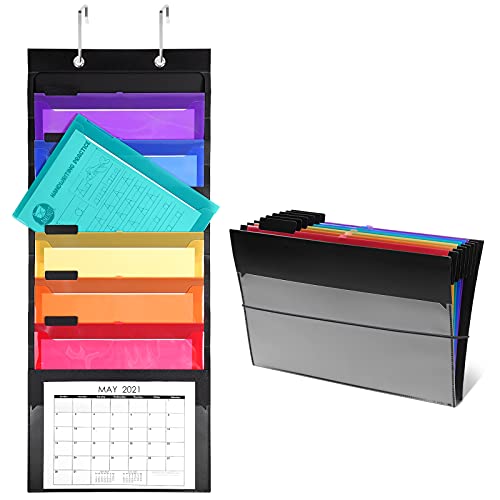 Snapklik.com : GAMENOTE Cascading Wall Organizer - 6 Removable Folder ...