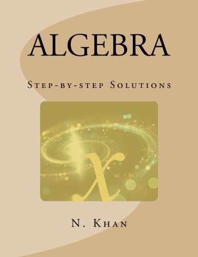 Amazon.com: Algebra step-by-step Solutions (Secondary Level Mathematics ...