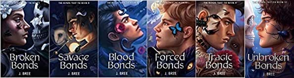 "The Bonds that Tie 1 To 6 Book series Broken Bonds, Savage Bonds ...