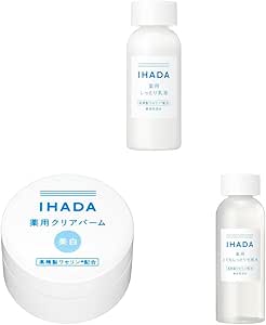 Amazon | 【セット買い】イハダ IHADA 薬用エマルジョン 135ml[医薬部外品] + イハダ IHADA 薬用クリアバーム 18g[医薬部外品] + イハダ IHADA 薬用 ...