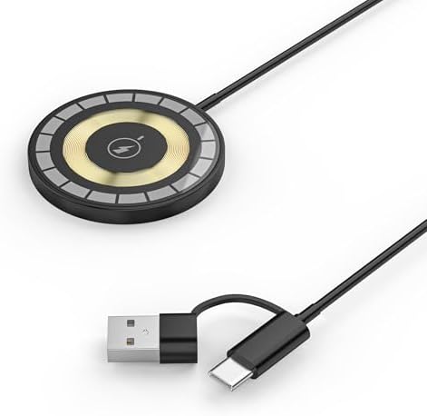 Mag-Safe Caricatore Wireless Magnetico, per iPhone Ricarica Induttiva ...