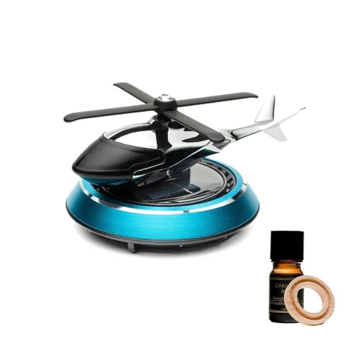 PARTIZANO Solar Powered Car Perfume Diffuser/Dispenser | Helicopter ...