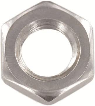 (30pcs) DIN 439 M33X2 Hexagon thin nuts fine pitch thread A2 Stainless ...