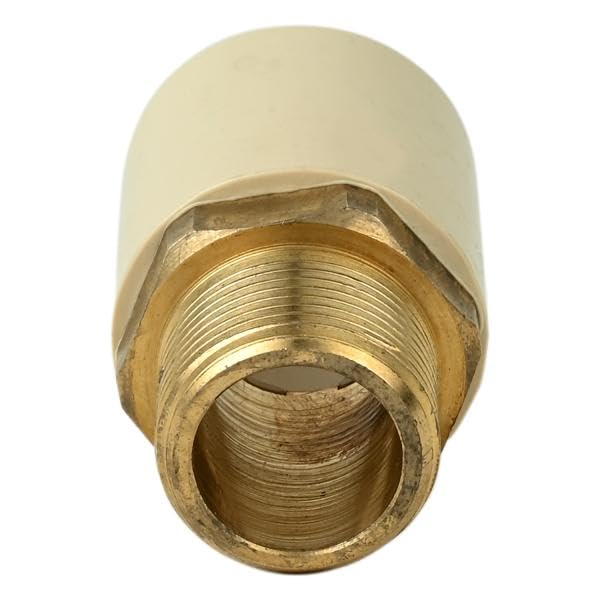 CPVC Brass Male Threaded Adapter Size : 3/4 X 1/2 Inch set of 2 ...
