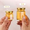 Amazon.com: SZUAH 30 Pack 3 oz Mini Honey Jars with Dipper, Glass Hexagon Honey Jar for Wedding ...