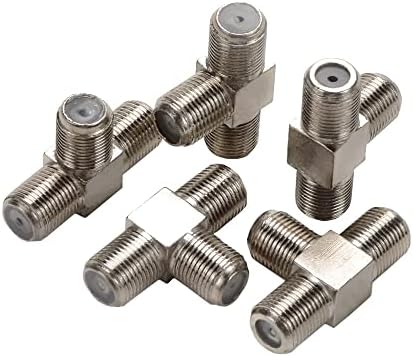 Amazon.com: wlaniot F Type Splitter 3 Way F-Type Female to 2 Female ...