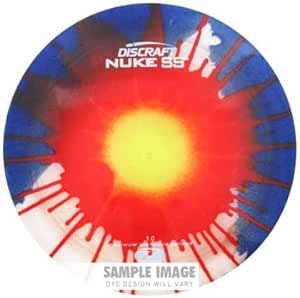 Amazon.com : Discraft Fly Dye Elite Z Nuke SS Distance Driver Golf Disc ...