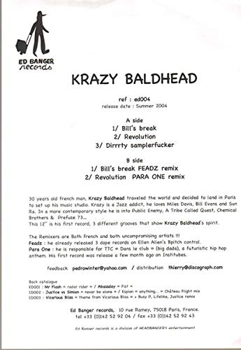 Bill's Break: Krazy Baldhead: Amazon.in: Music}