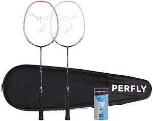 Decathlon Perfly BR 530 Adult Badminton Set, Multicolour : Amazon.com ...