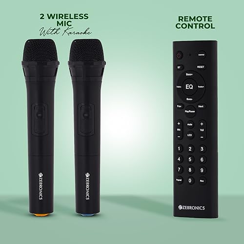 ZEBRONICS BT9500 PRO Multi Connectivity Tower Speaker with 120W Output ...