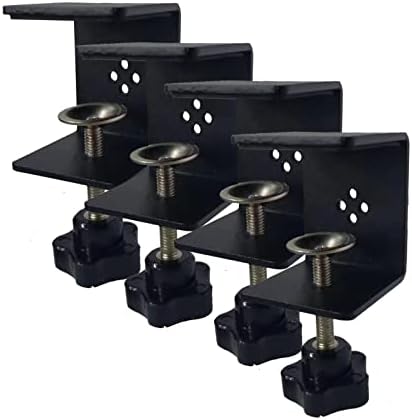 Jhanw 4 Pcs C Clamps 2 Inch C Brackets Metal Clamp Heavy Duty ...