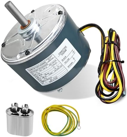 Condenser Fan Motor Replacement for Carrier 5KCP39BGS069S , 1/10hp, 0. ...