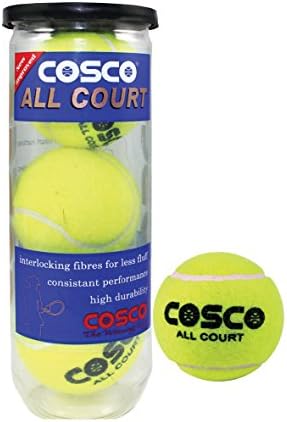 Buy Cosco Championship Tennis Ball- Pack of 3 Online at Low Prices in ...